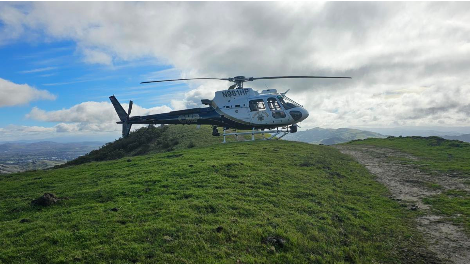 CHP Helicopter and Emergency Crews Team Up to Rescue Critical Hiker