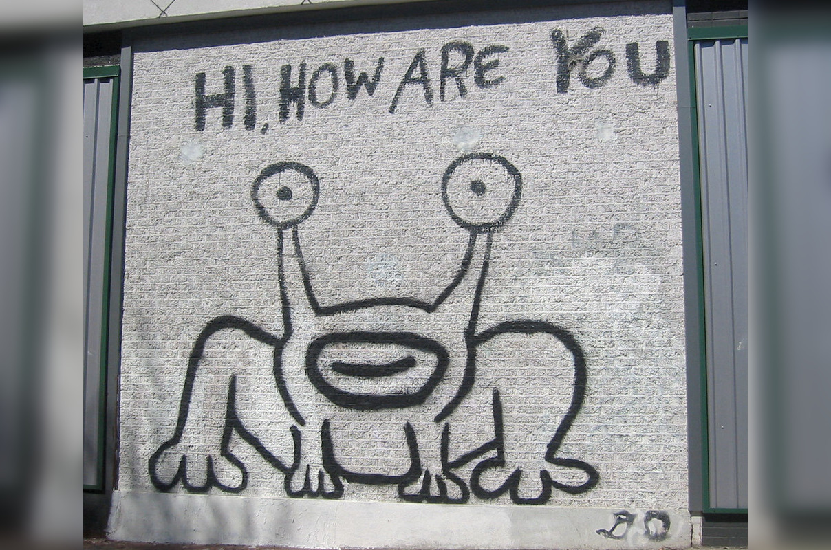 Daniel Johnston's "Hi, How Are You" Mural Endures Amid Austin