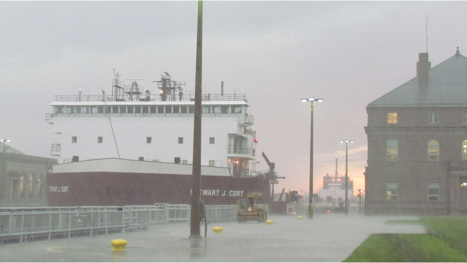 Detroit Drenched by Rainfall with Persistent Fog, Mild Temperatures