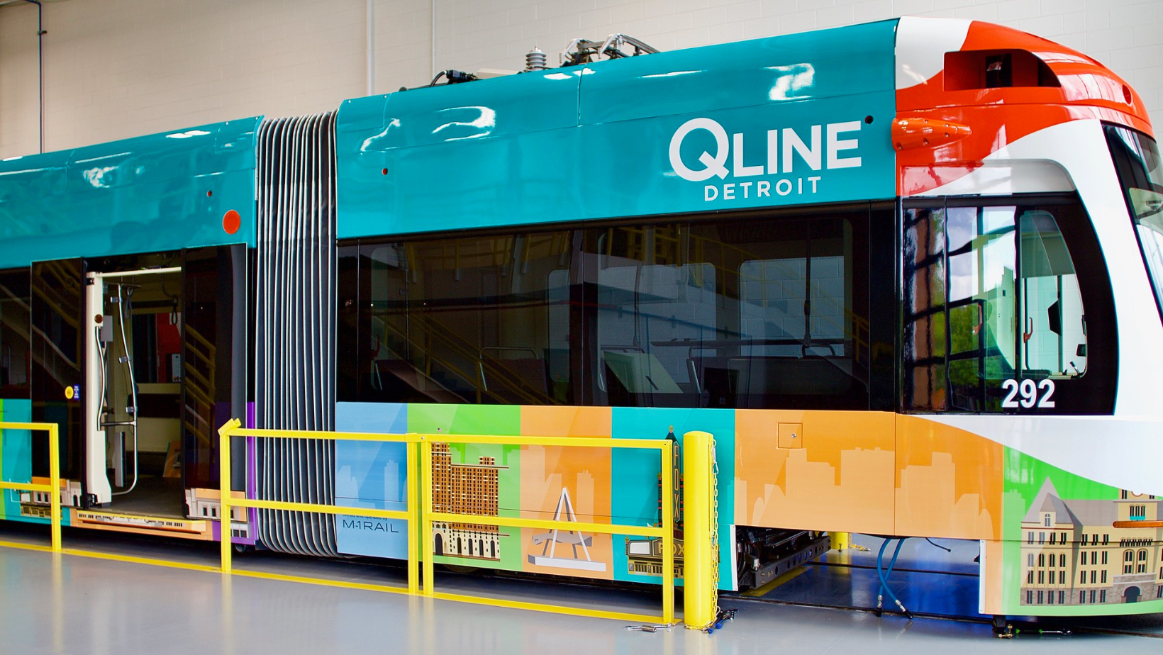 Detroit's QLine Streetcar Sees Over One Million Riders in 2023,