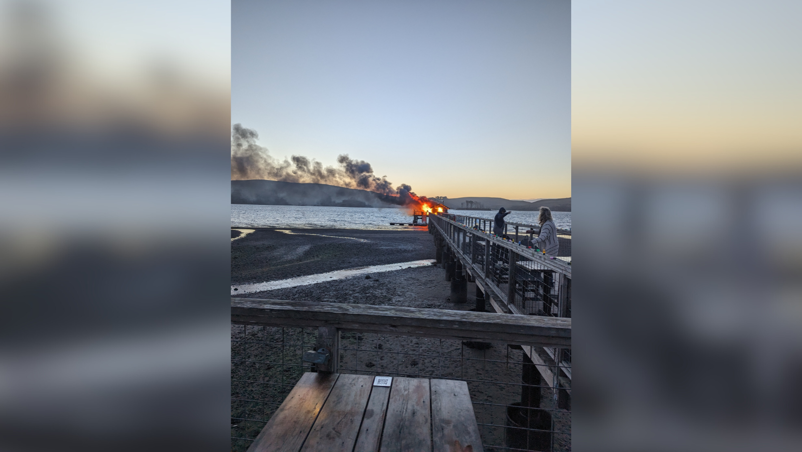 Fire Destroys Iconic Boat Shack at Nick's Cove in Marin County, No