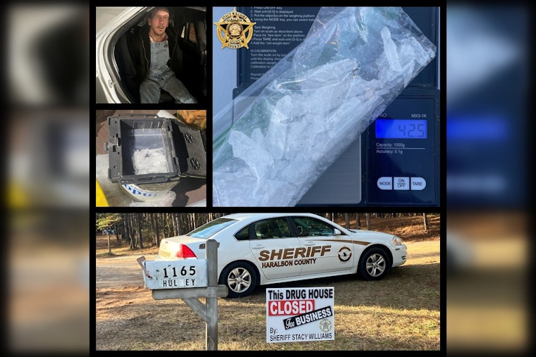 Haralson County Traffic Stop Leads to Discovery of Crossbow and Meth,