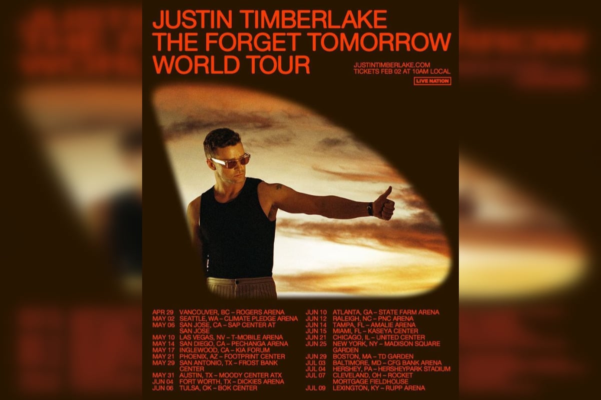 Justin Timberlake's "Forget Tomorrow World Tour" Hits Boston's TD