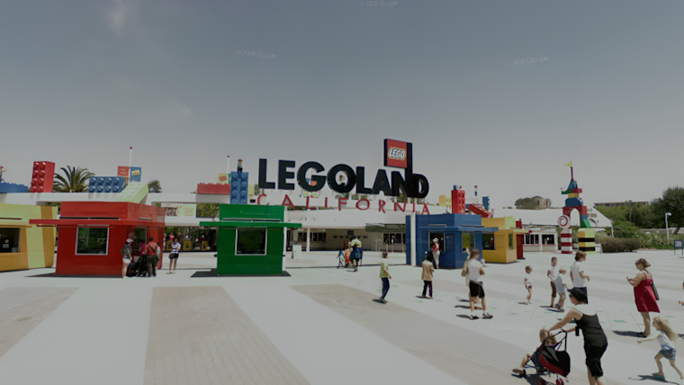 Legoland California Unveils Massive Lego Stegosaurus as Centerpiece of