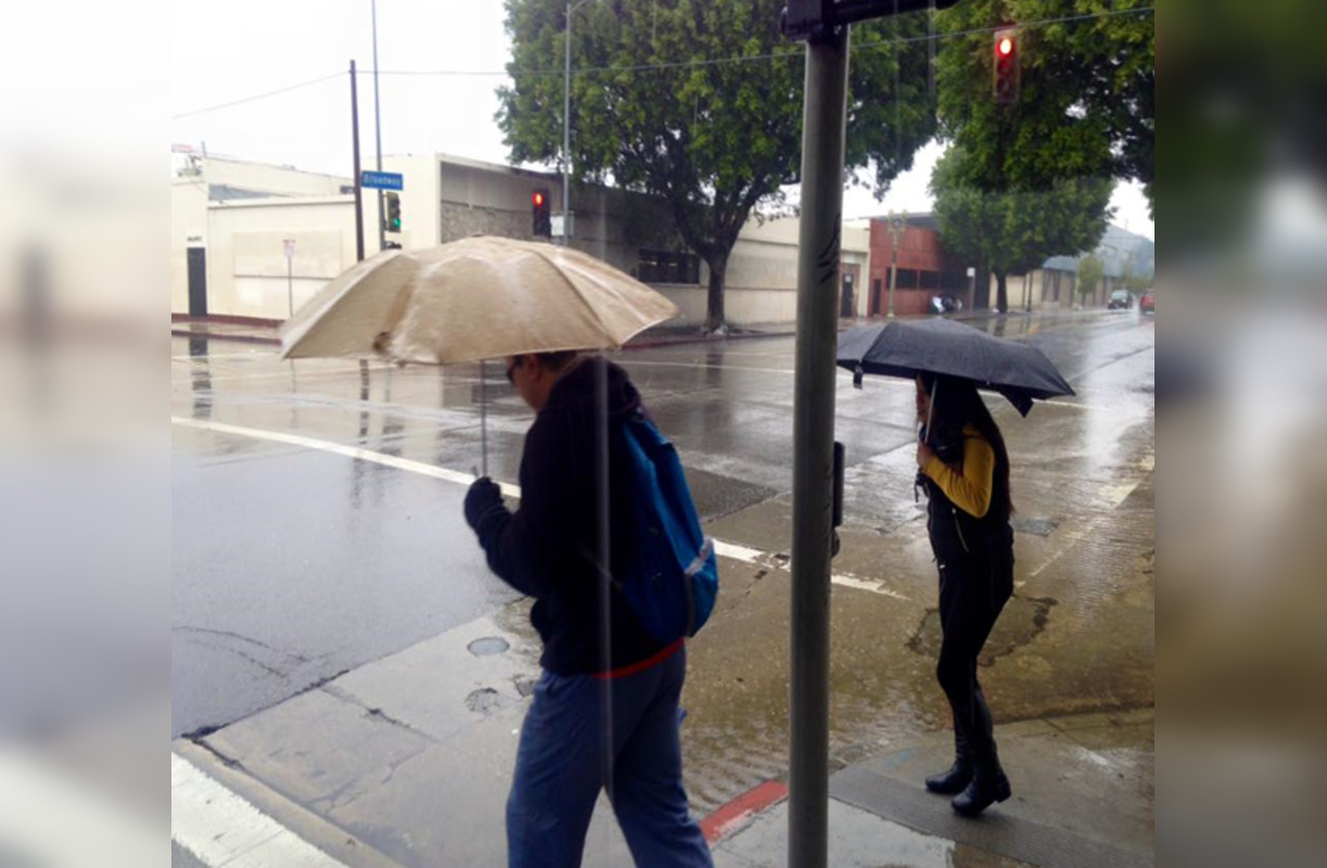 Los Angeles Faces Persistent Showers; Rain Expected Through Monday