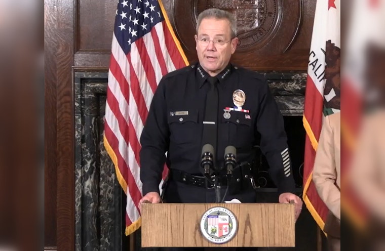 Los Angeles Police Chief Michel Moore Announces Retirement, City to