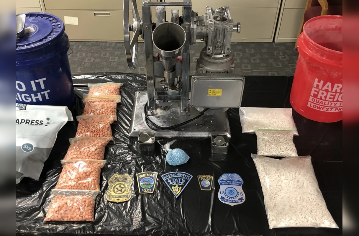 Massive Whitman Drug Lab Raided: Plymouth Man Charged with Trafficking