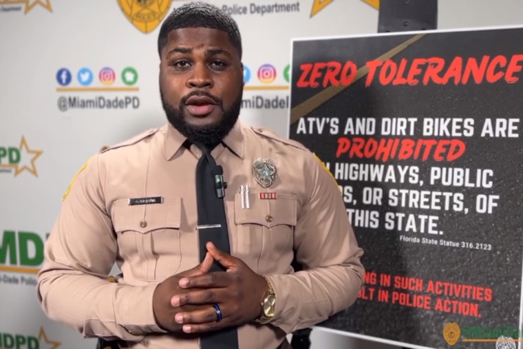 Miami-Dade Police Arrest 61 in Operation to Curb Illegal ATV and Dirt