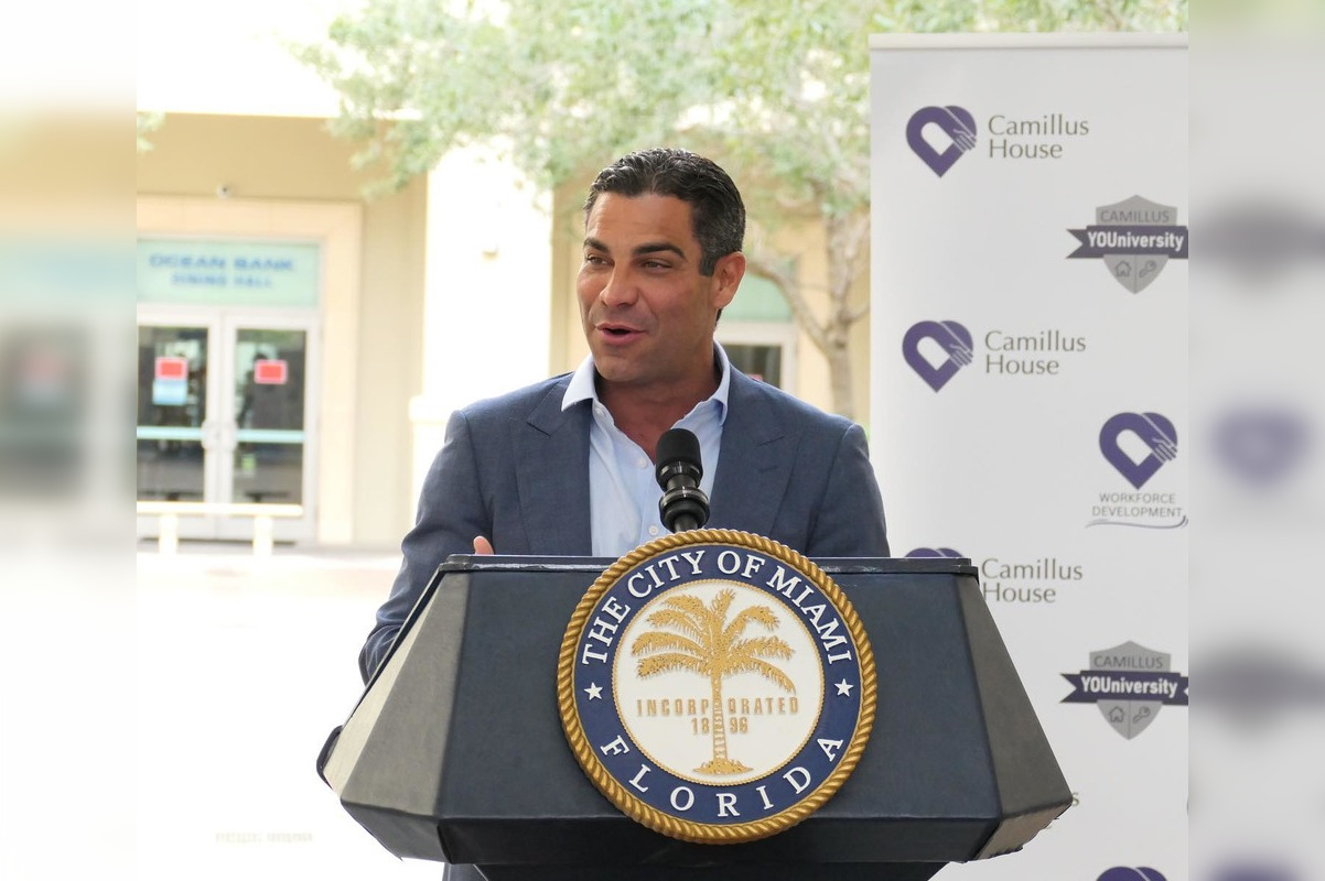 Miami Mayor Suarez Touts Record-Low Unemployment and Pledges to Combat