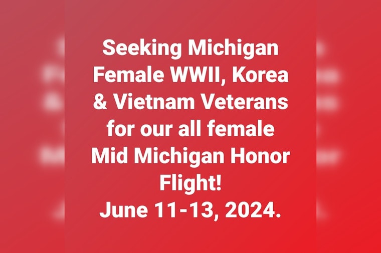 Mid-Michigan Honor Flight Seeks Women Veterans for Exclusive