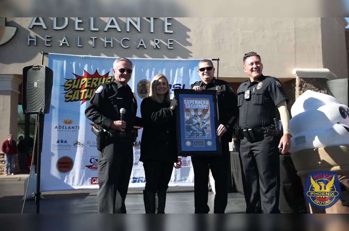 Phoenix athletes row for Camp Patrick, Police Plan Superhero Saturday