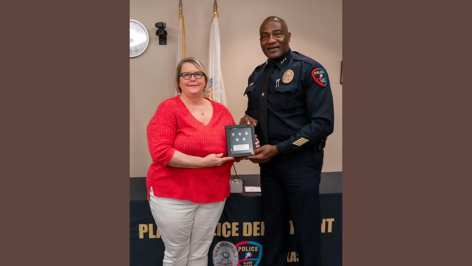 Plano Police Department Bids Farewell to Dedicated Senior