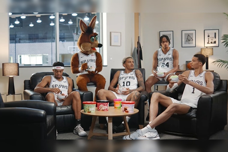 San Antonio Spurs and H-E-B Score with New Creamy Creations
