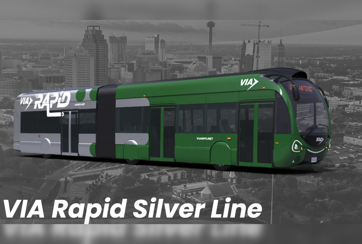 San Antonio's VIA Metropolitan Transit Unveils Game-Changing Silver