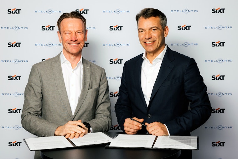Sixt Revs Up its Fleet with Up to 250,000 Stellantis Vehicles, Eyeing