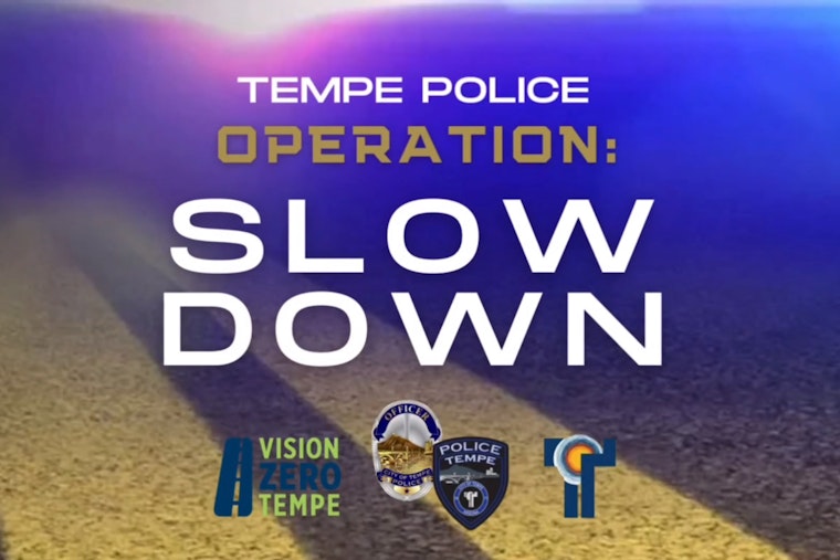 Tempe Police Launch Operation Slow Down to Combat Reckless Driving