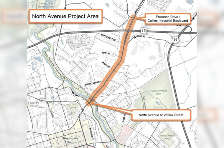 Athens Residents Invited to Voice Feedback on North Avenue Corridor