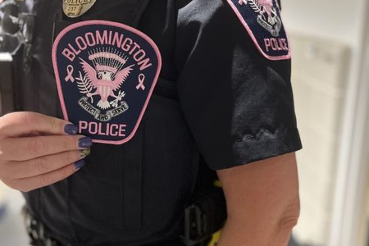 Bloomington Police Department Champions Breast Cancer Awareness with