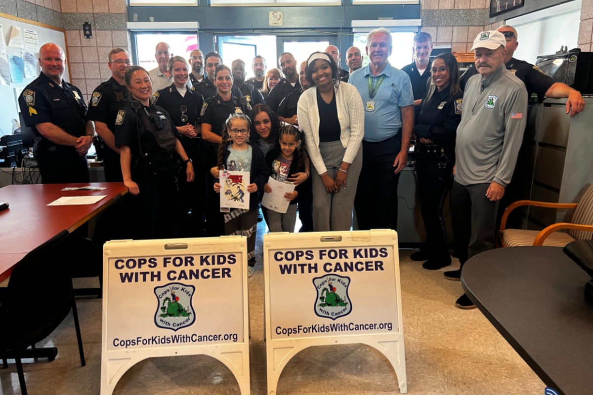 Boston Police Join Cops for Kids with Cancer to Support Brave