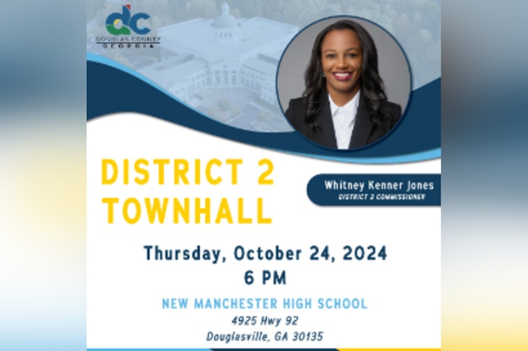 Commissioner Whitney Kenner Jones to Host District 2 Town Hall at New