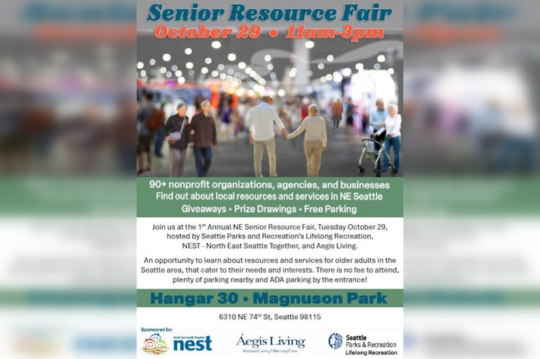 Connect and Discover at the Inaugural NE Seattle Senior Resource Fair