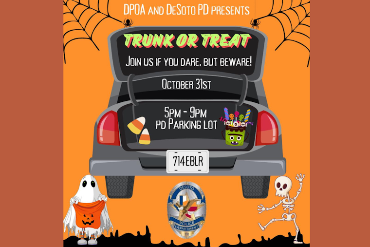 Desoto Police Department Conjures a Safe 'Trunk or Treat' Halloween