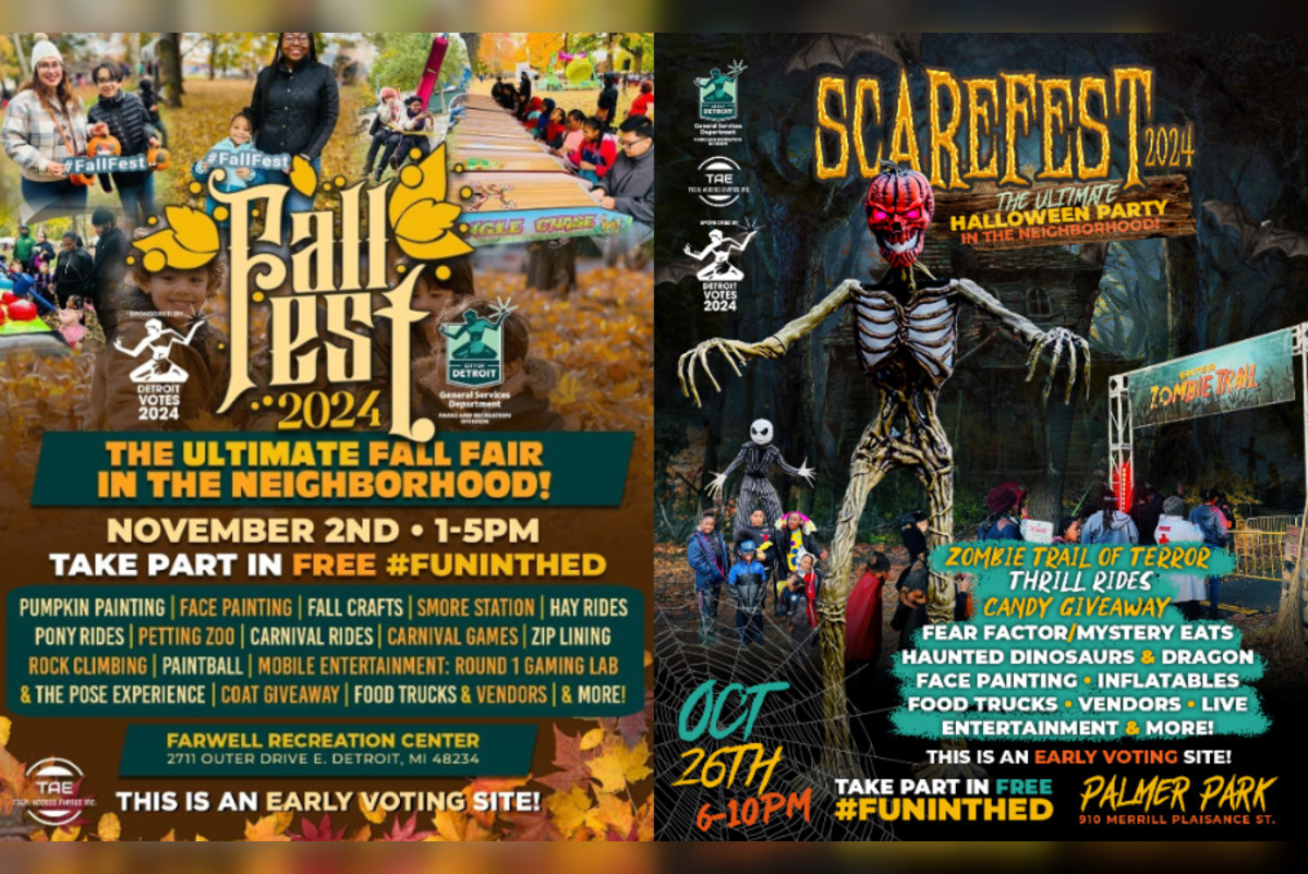 Detroit Unveils "ScareFest 2024" and "Fall Fest" with Haunted Trails,