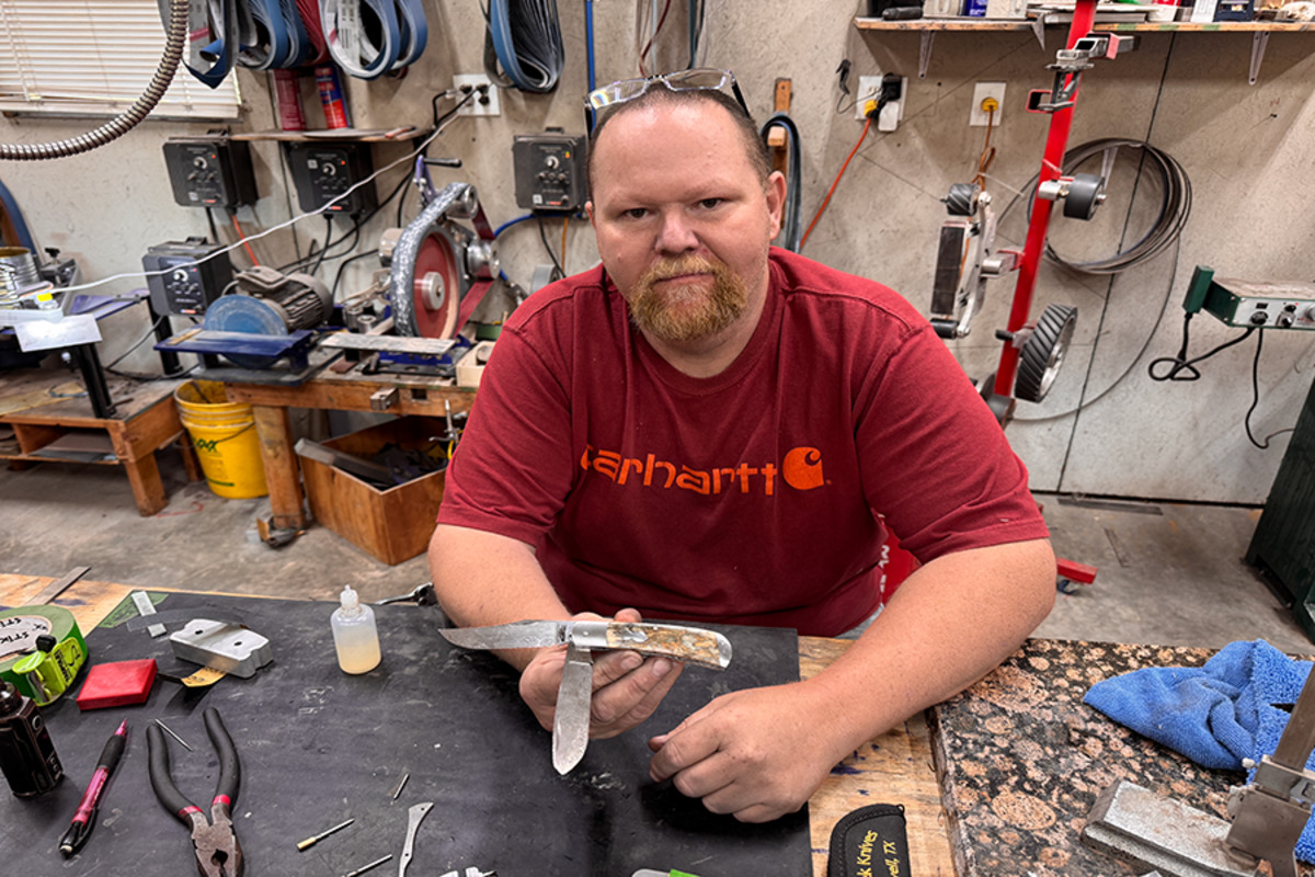 From Road Work to Artisan Blades, TxDOT Employee Casey Berryhill