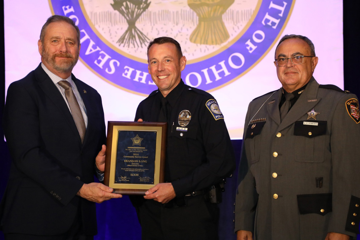 Hilliard Detective Honored with Ohio Attorney General's Community