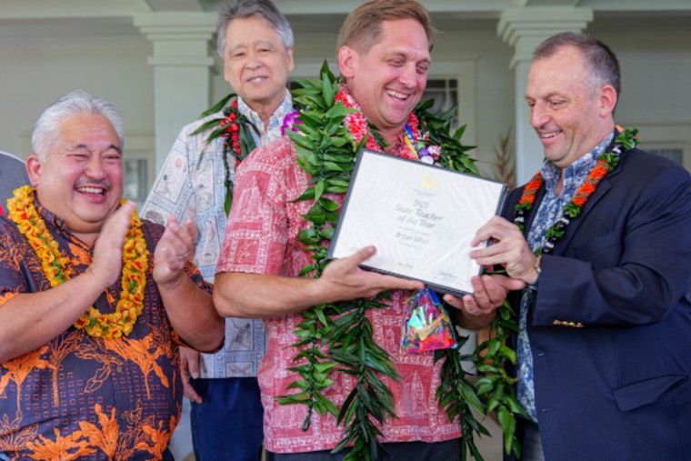 Kalani High's Bryan Silver Honored as 2025 Hawaii State Teacher of the