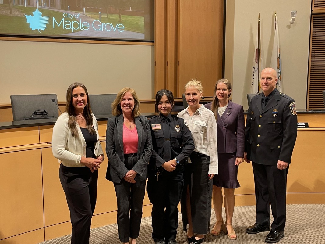 Maple Grove Welcomes New Officer Nana Pha to Police Department Amid