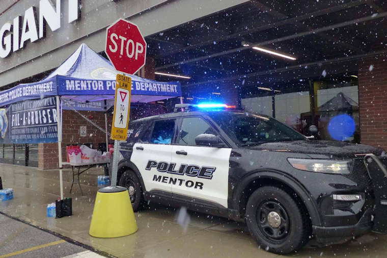 Mentor Police Host 11th Annual Fill-a-Cruiser Food Drive to Combat