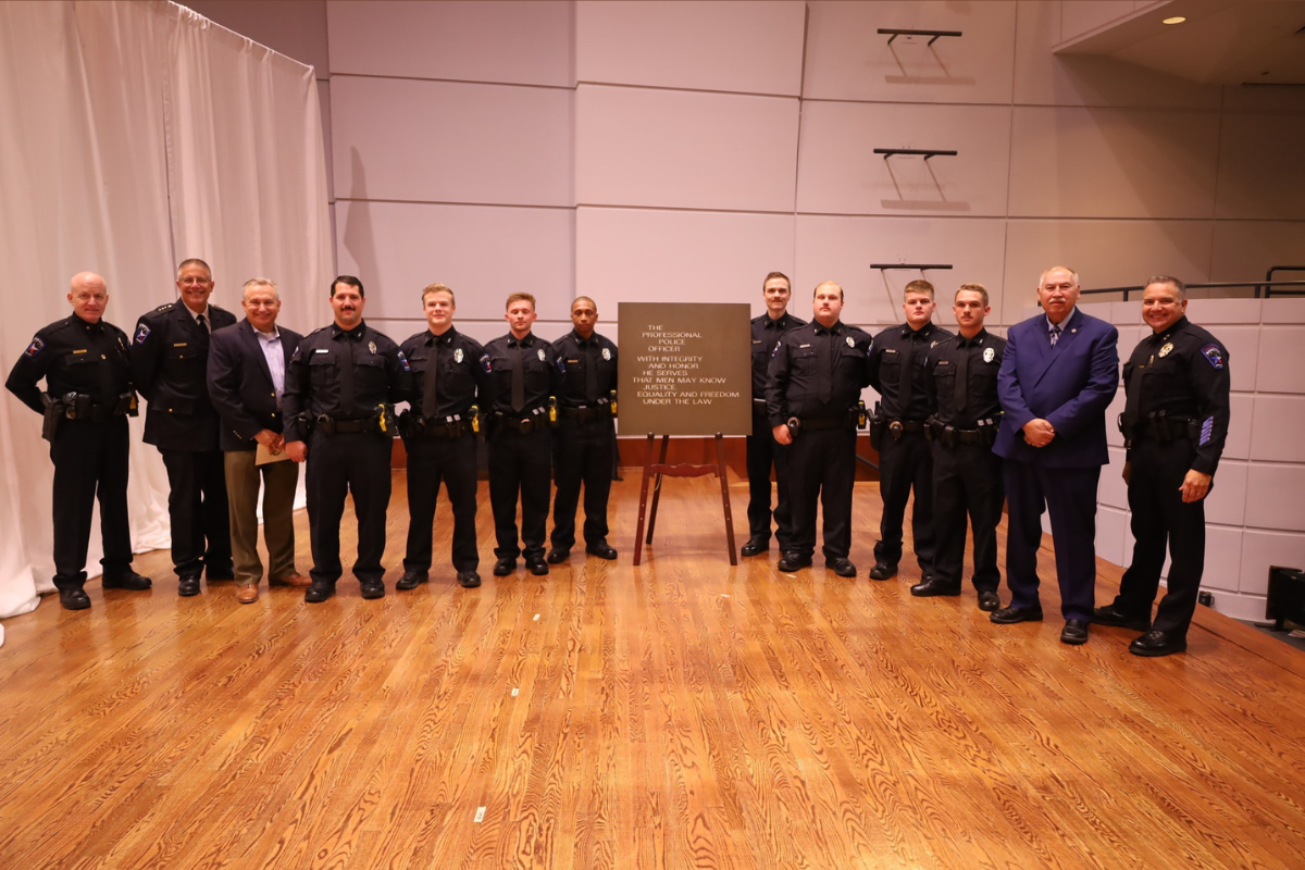Mesquite Police Department Welcomes New Officers Following Graduation