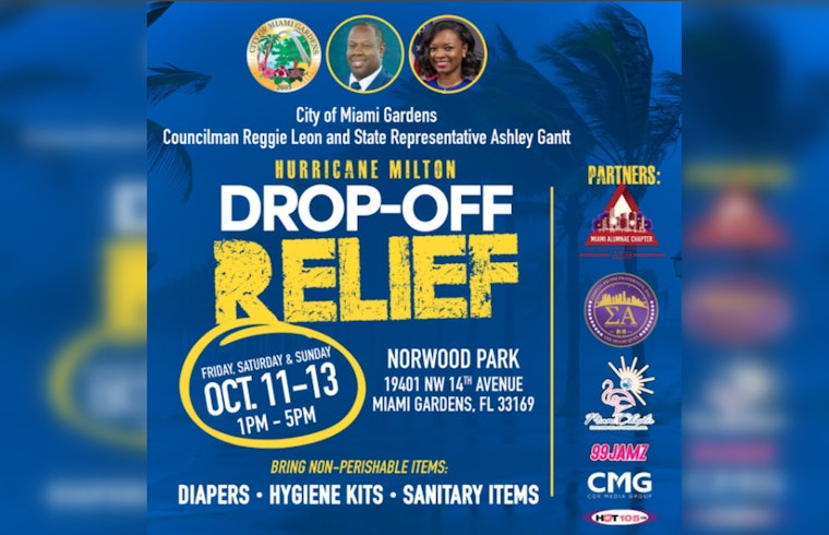 Miami Gardens Leads Relief Effort for Hurricane Milton Victims,