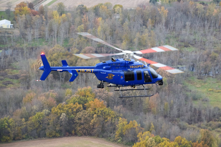 Michigan State Police Helicopter Aids in Felony Arrests After Detroit