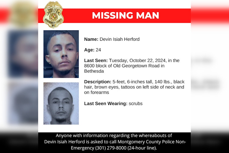 Montgomery County Police Seek Public's Help in Locating Missing