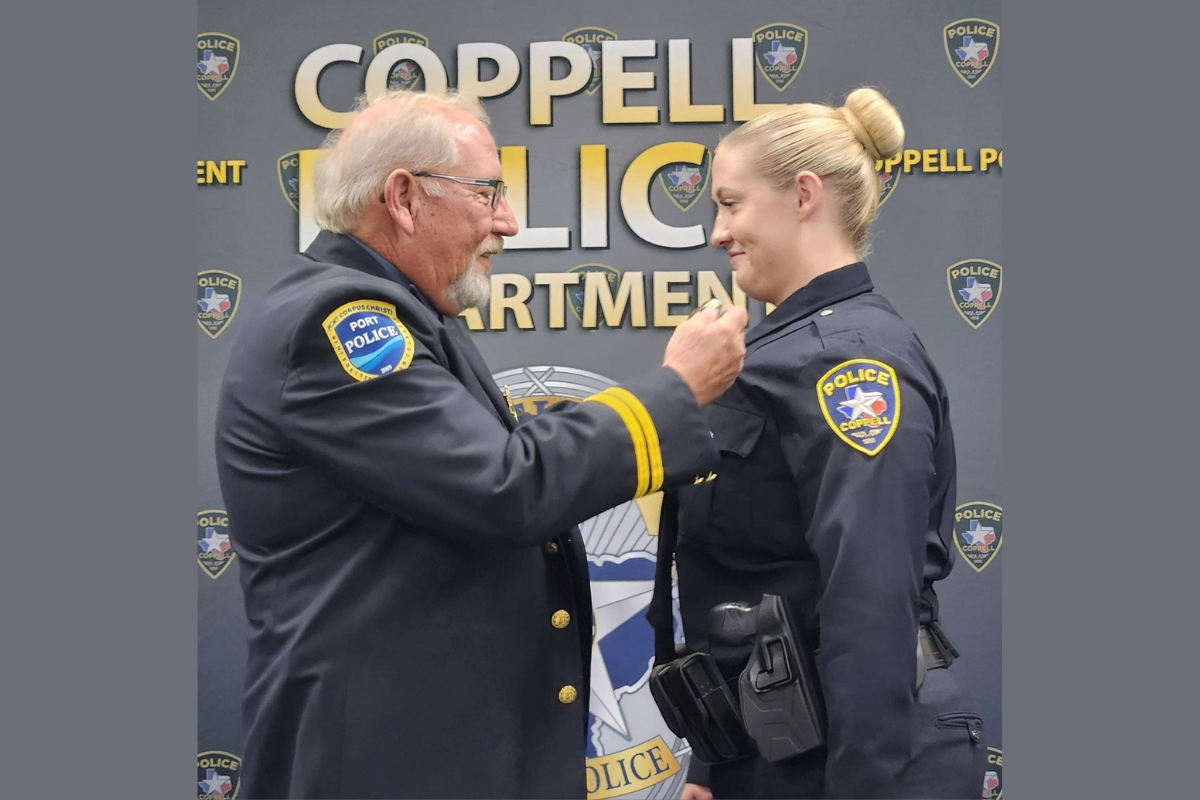 Newest Coppell Police Officer Therese Mylett Embraces Legacy of