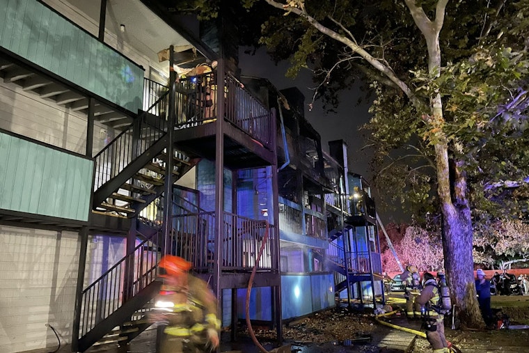 North Austin Apartments Engulfed in Flames, AFD Douses Second-Alarm