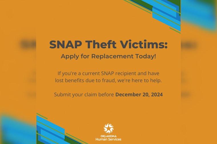 Oklahoma Human Services Advocates for SNAP Theft Victims, Claims