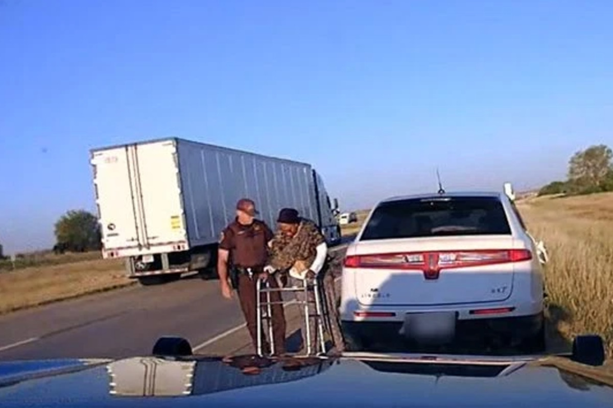 Oklahoma Trooper Discovers Missing Elderly Woman on I-40 Near El Reno