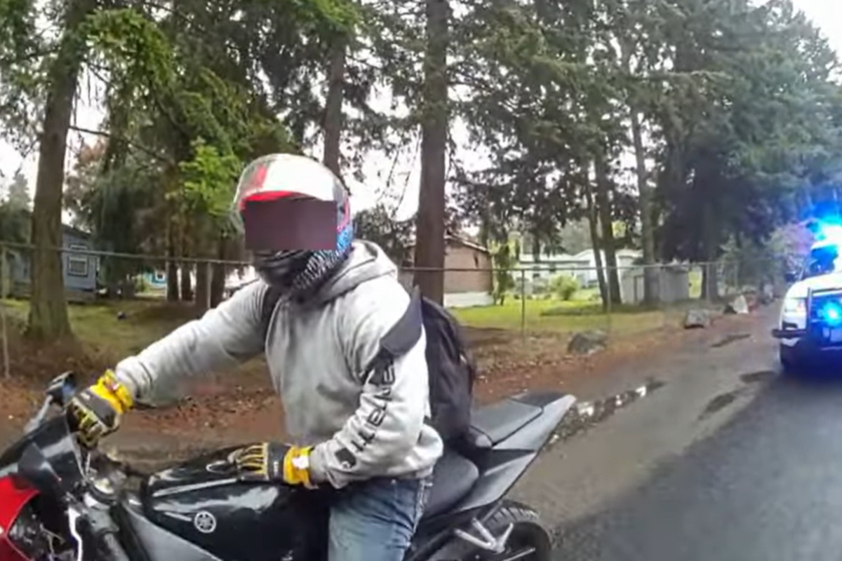 Pierce County Deputy Thwarts Motorcycle Theft, Suspect with Stolen