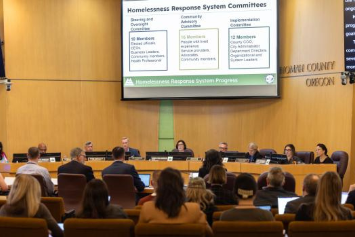 Portland and Multnomah County Officials Update on Collaborative