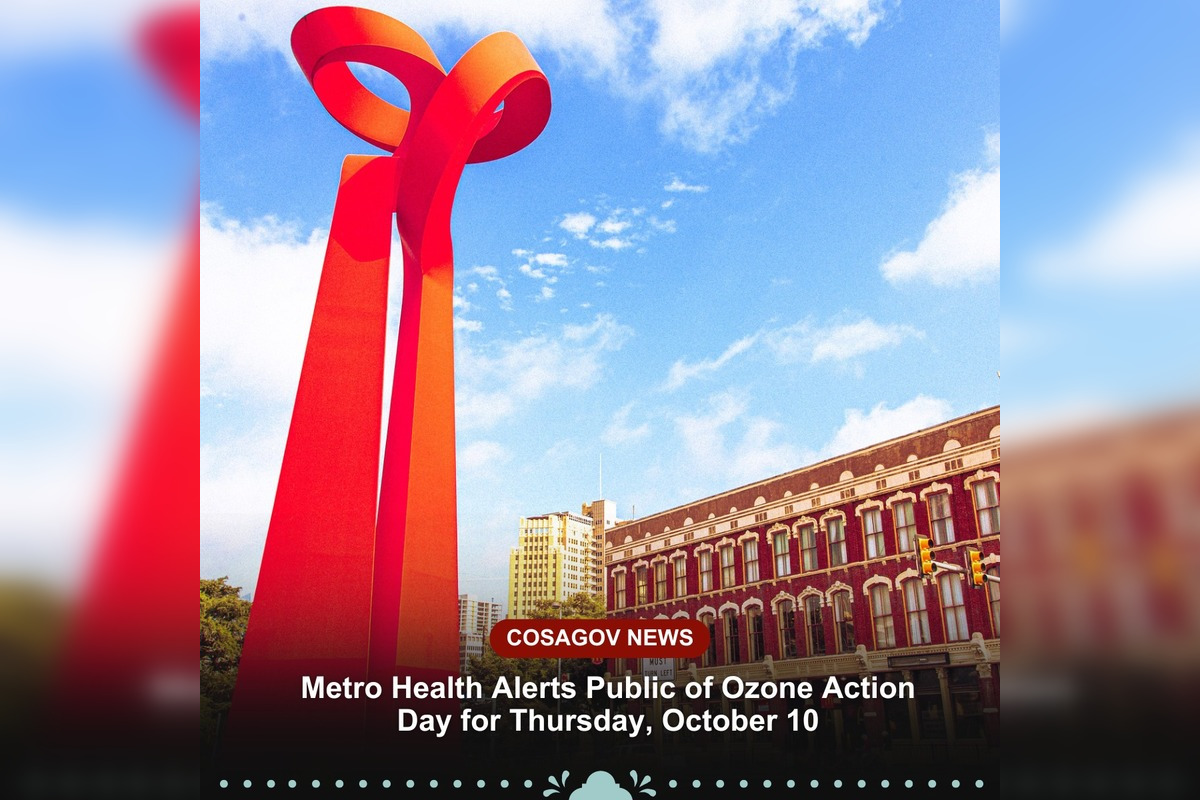 San Antonio Alert, Officials Announce Ozone Action Day on October 10