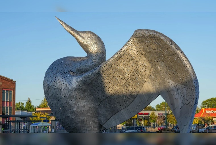 St. Paul Unveils 'The Calling', A Loon-Inspired Sculpture Soaring at