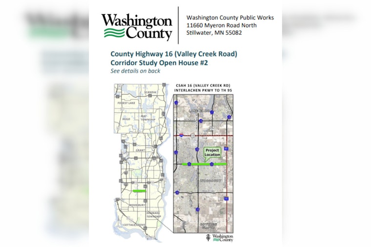 Washington County and Woodbury Invite Public Input on Valley Creek