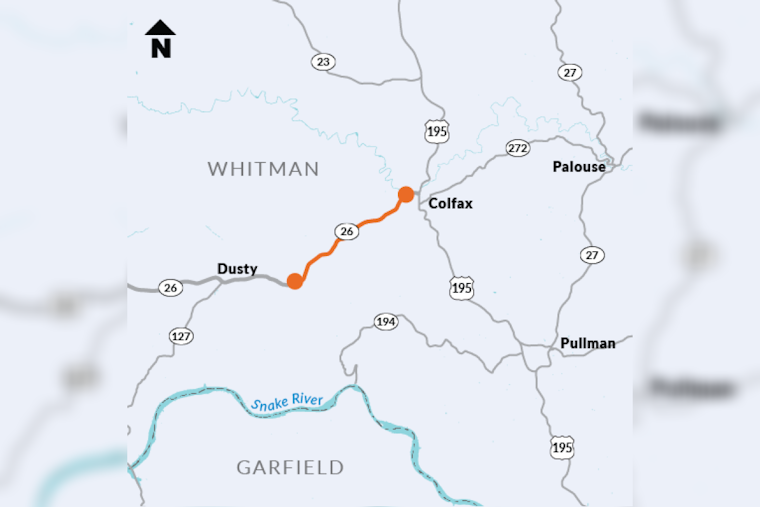 Whitman County Celebrates New Passing Lanes on State Route 26 with