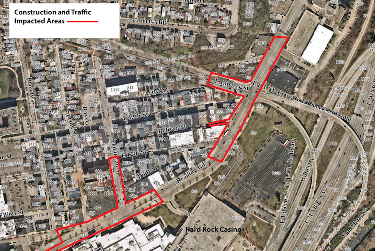 Attention Cincinnati Motorists: Pendleton Street Northbound Closure