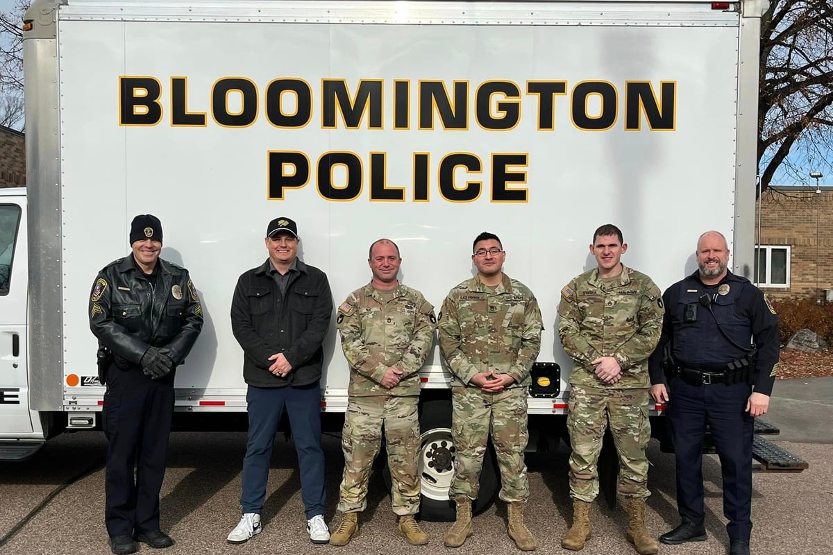 Bloomington Police, Minnesota Vikings, and Land O’Lakes Team Up to