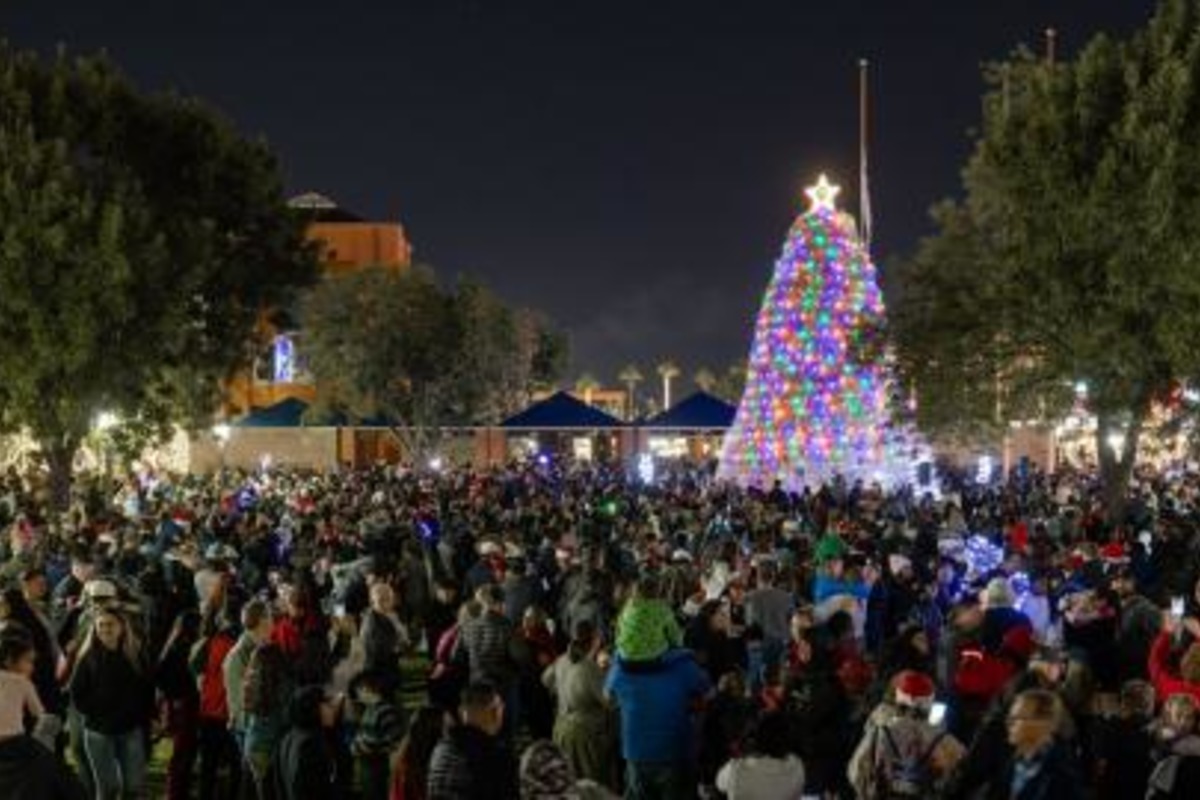 Chandler, Arizona Shimmers with 68th Annual Tumbleweed Tree Lighting