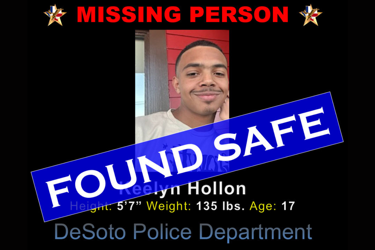 DeSoto Police Successfully Locate Missing Teen, Keelyn Hollon, with